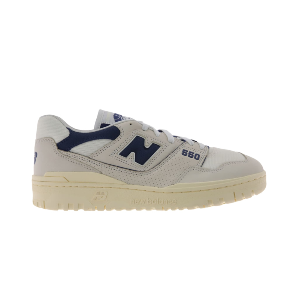 Tênis New Balance 550 Masculino Bege e Azul - Lauri Esporte