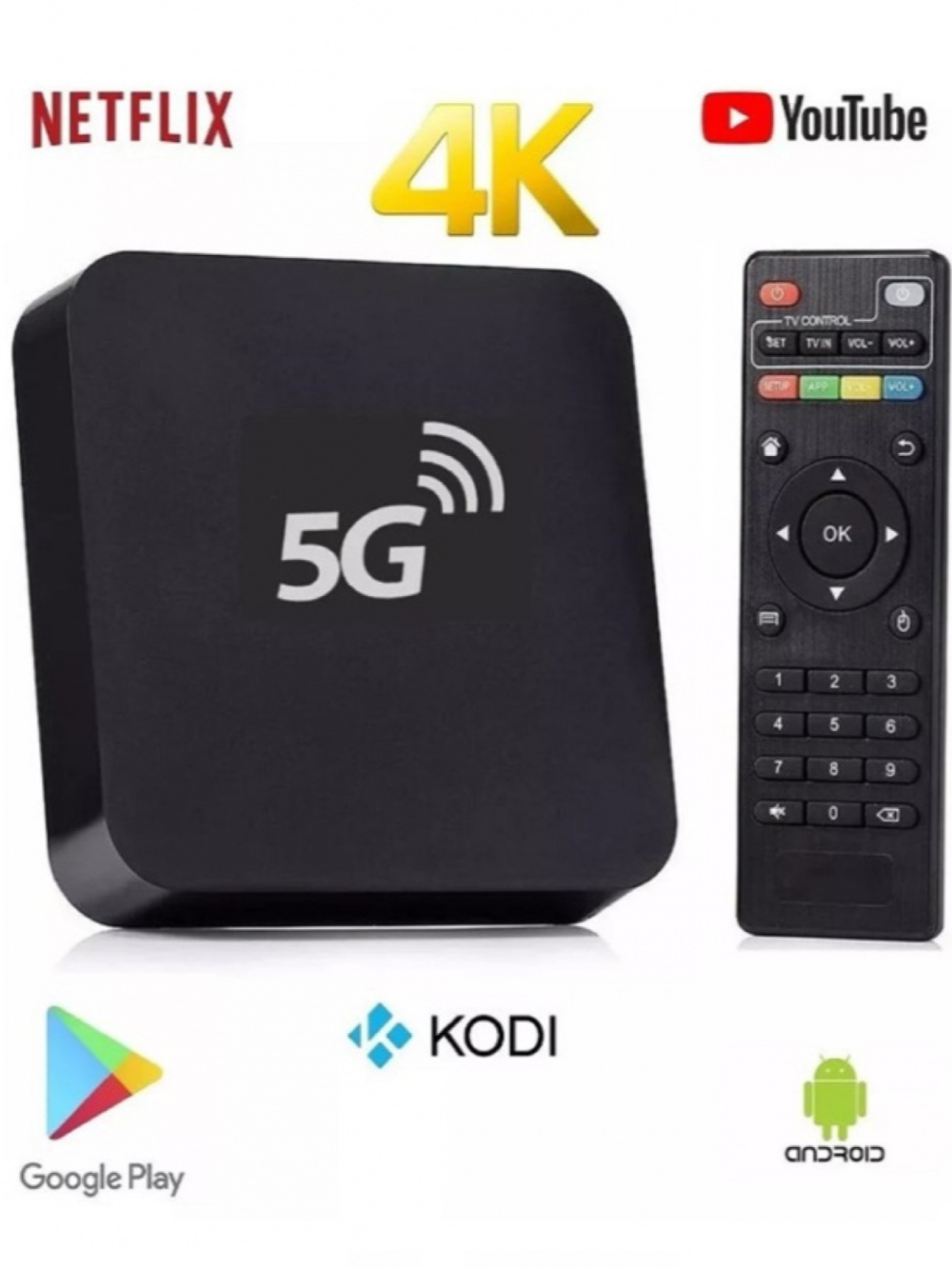 Tv box 512gb 4k Android SmartStream Pro 4K Plus - Lazaff