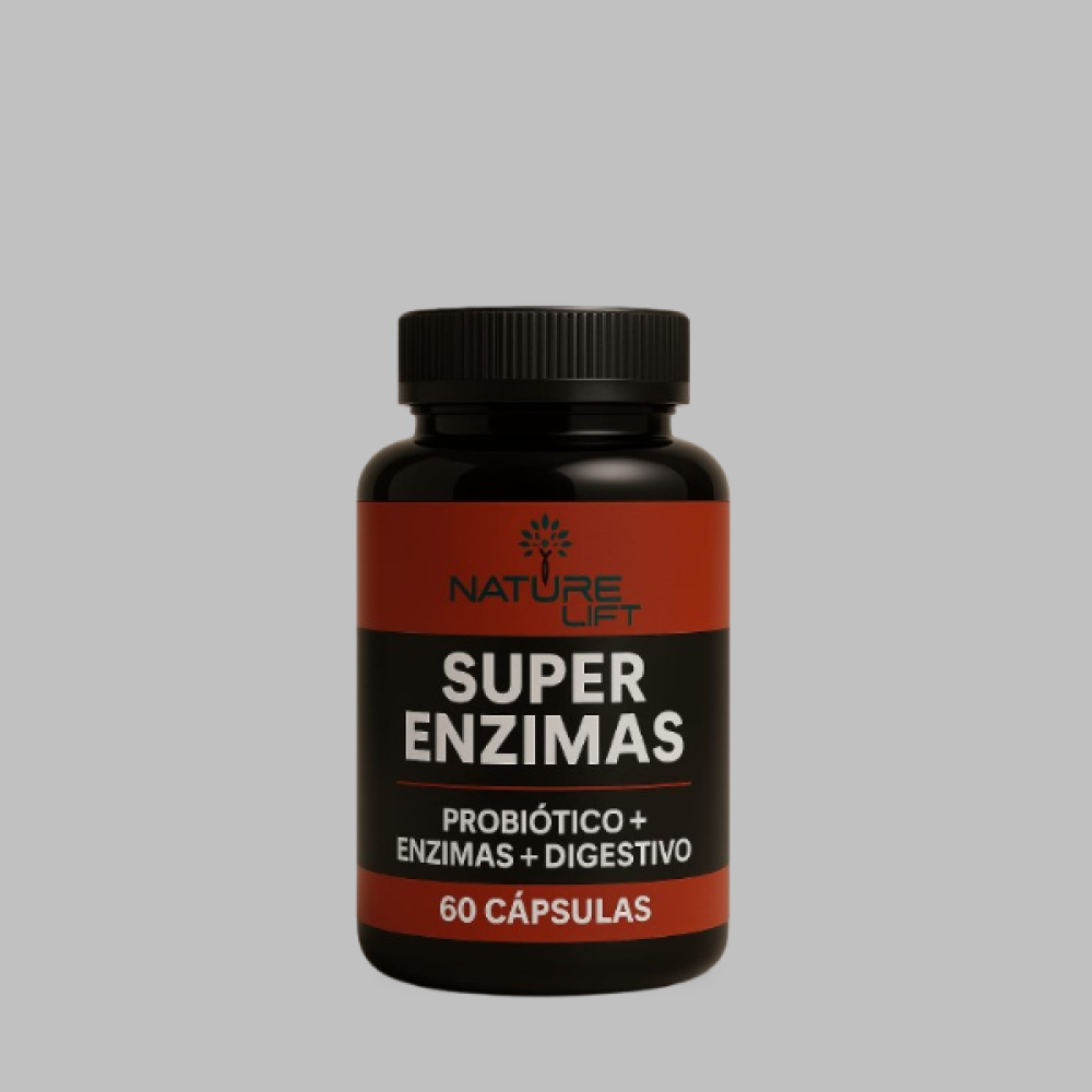 SUPER ENZIMAS - 60 CAPS - NATURE LIFT - Nature Lift