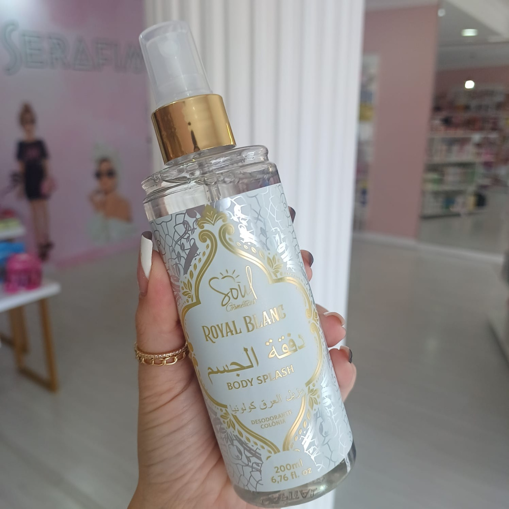 Body Splash Royal Blanc Soul Cosméticos 200ml - Le Serafim
