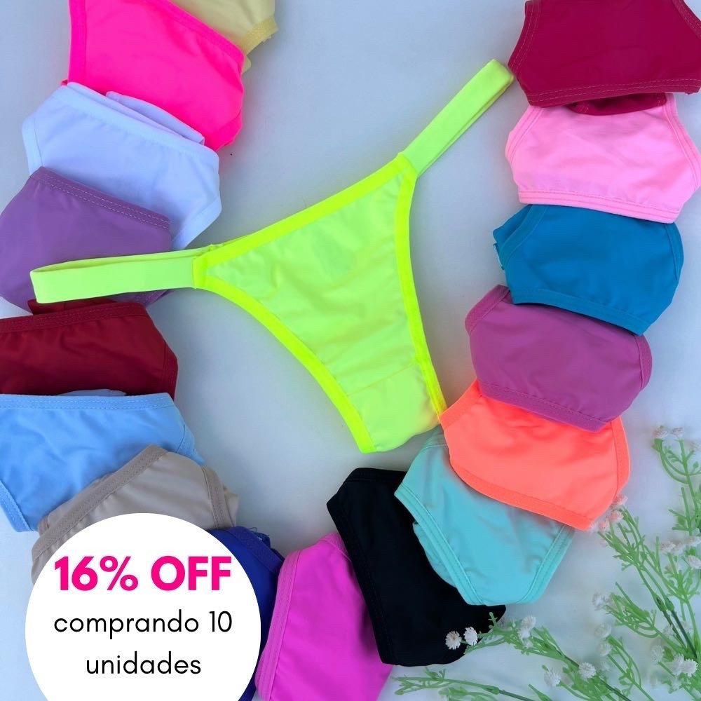 Calcinha Cherry - Unidade - Lelah Moda Íntima