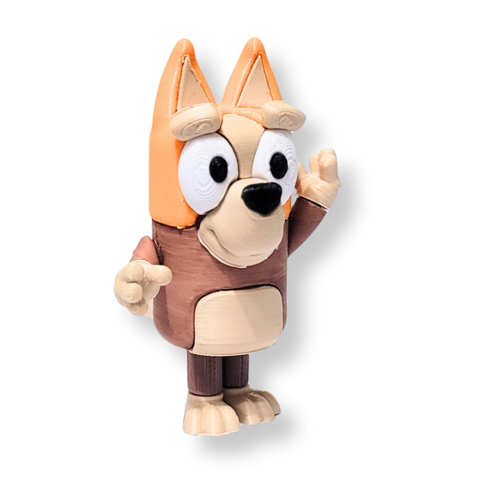 Kit Bluey - Bingo - Dedoche com Pé removível - Li Gullo Store