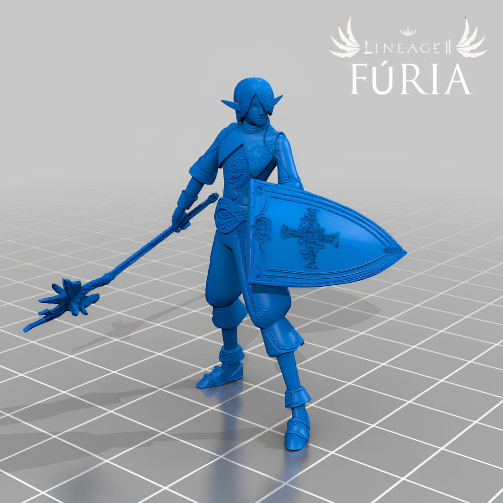 Spellsinger - Figure Colecionável Lineage 2 | Peça Artesanal Exclusiva ...