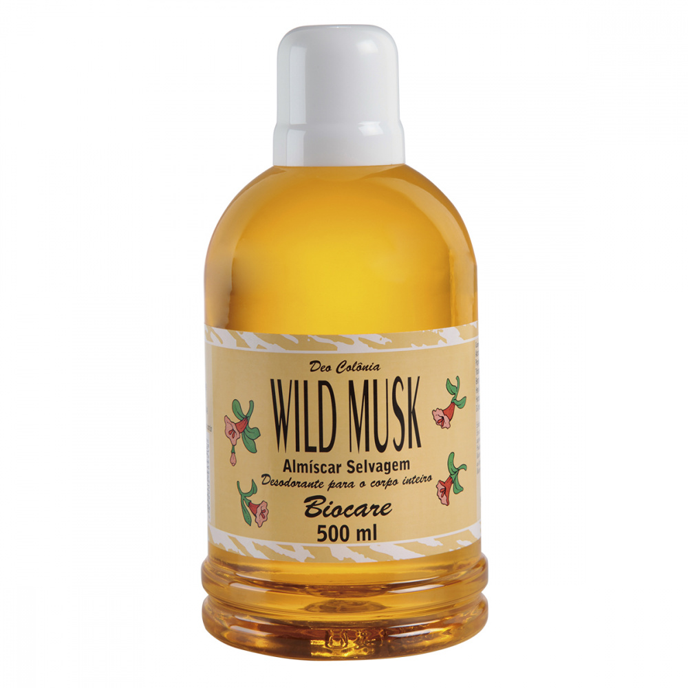 Deo Colônia Wild Musk 500ml - Lisse Cosméticos