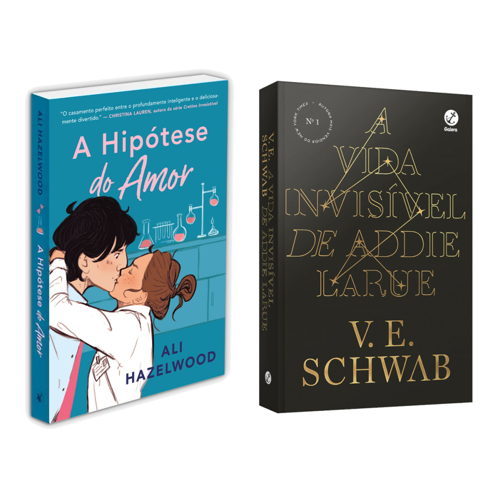 Kit 2 Livros AHipóteseDoAmor+AVidaInvisívelDeAddieLaRue-CredencialShop ...