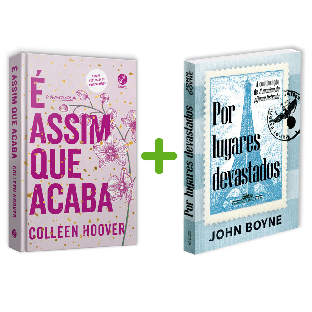 Kit 2 Livros ÉAssimQueAcaba+PorLugaresDevastados - Livraria Credencial ...