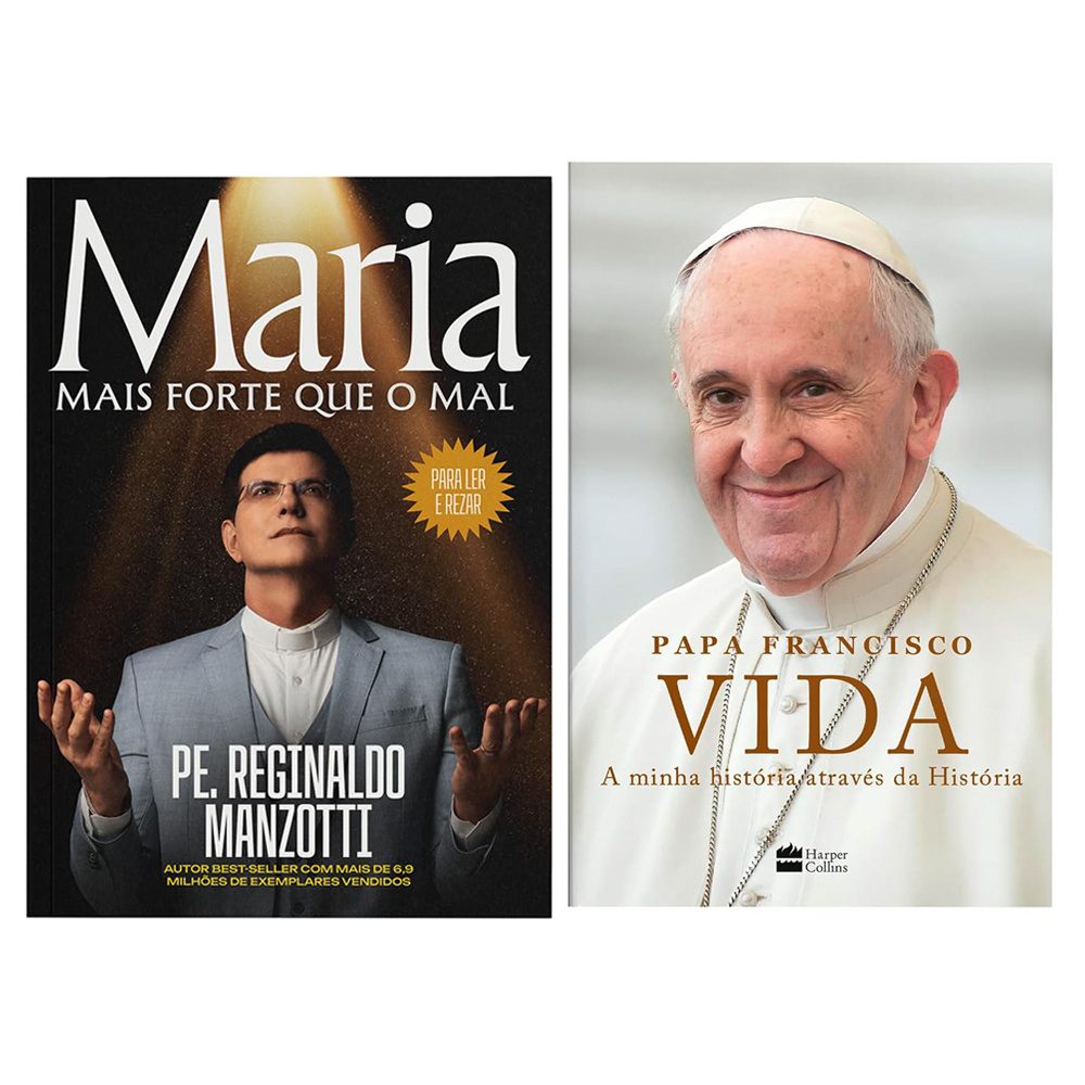 Maria Mais Forte Que O Mal Padre Reginaldo Manzotti Papa Francisco - Livraria Credencial Shop