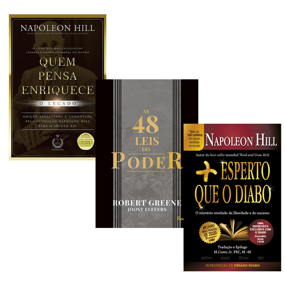 Kit 3 Livros De Sucesso - Livraria Credencial Shop - Livraria ...