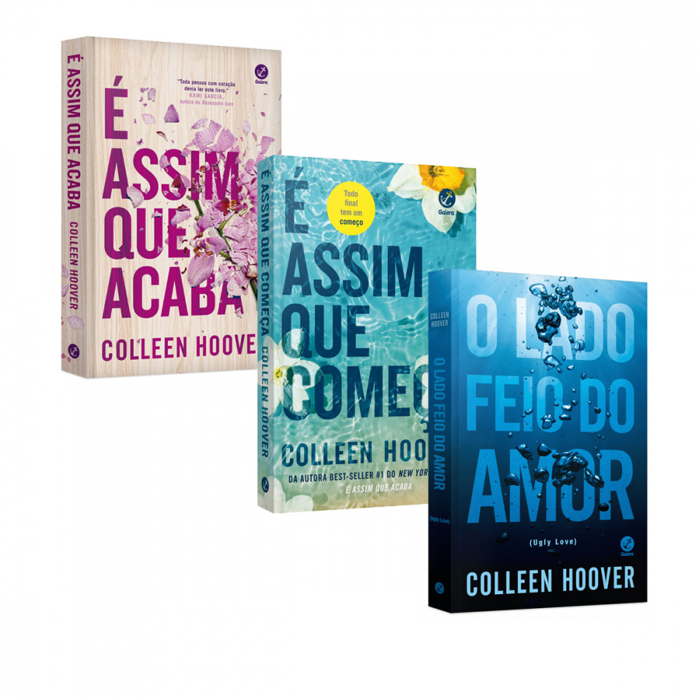 Kit 3 livros físicos de Romances - Livraria Credencial Shop - Livraria ...