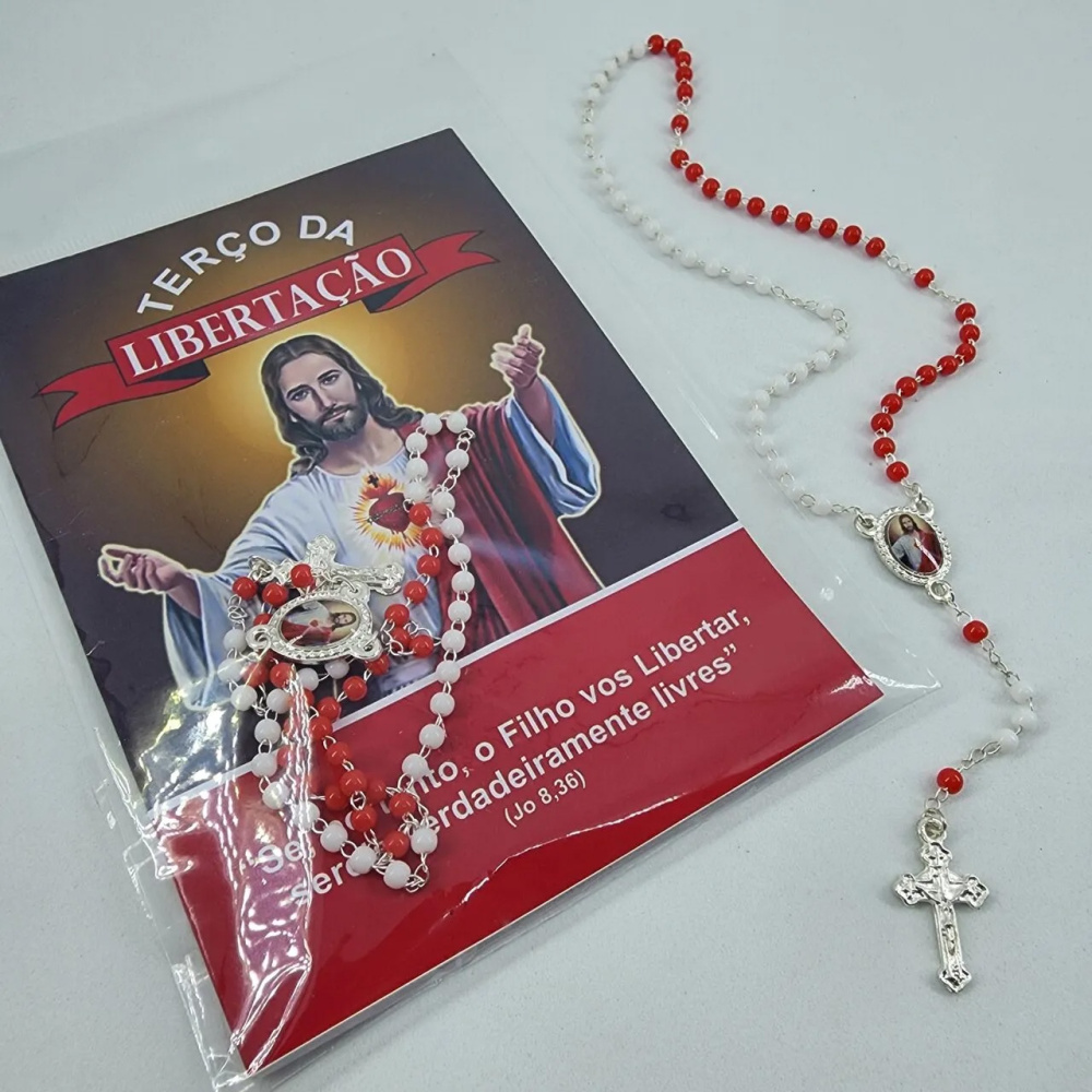 Terço da Libertação 4mm Uma Poderosa Arma de Fé e Cura - Livraria ...