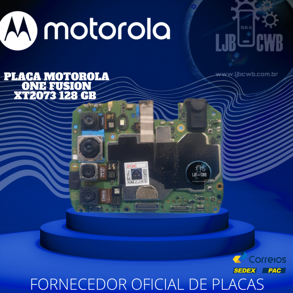 Placa mãe MOTOROLA One Fusion 128 GB Placa Moto one XT2073 One Fusion ...