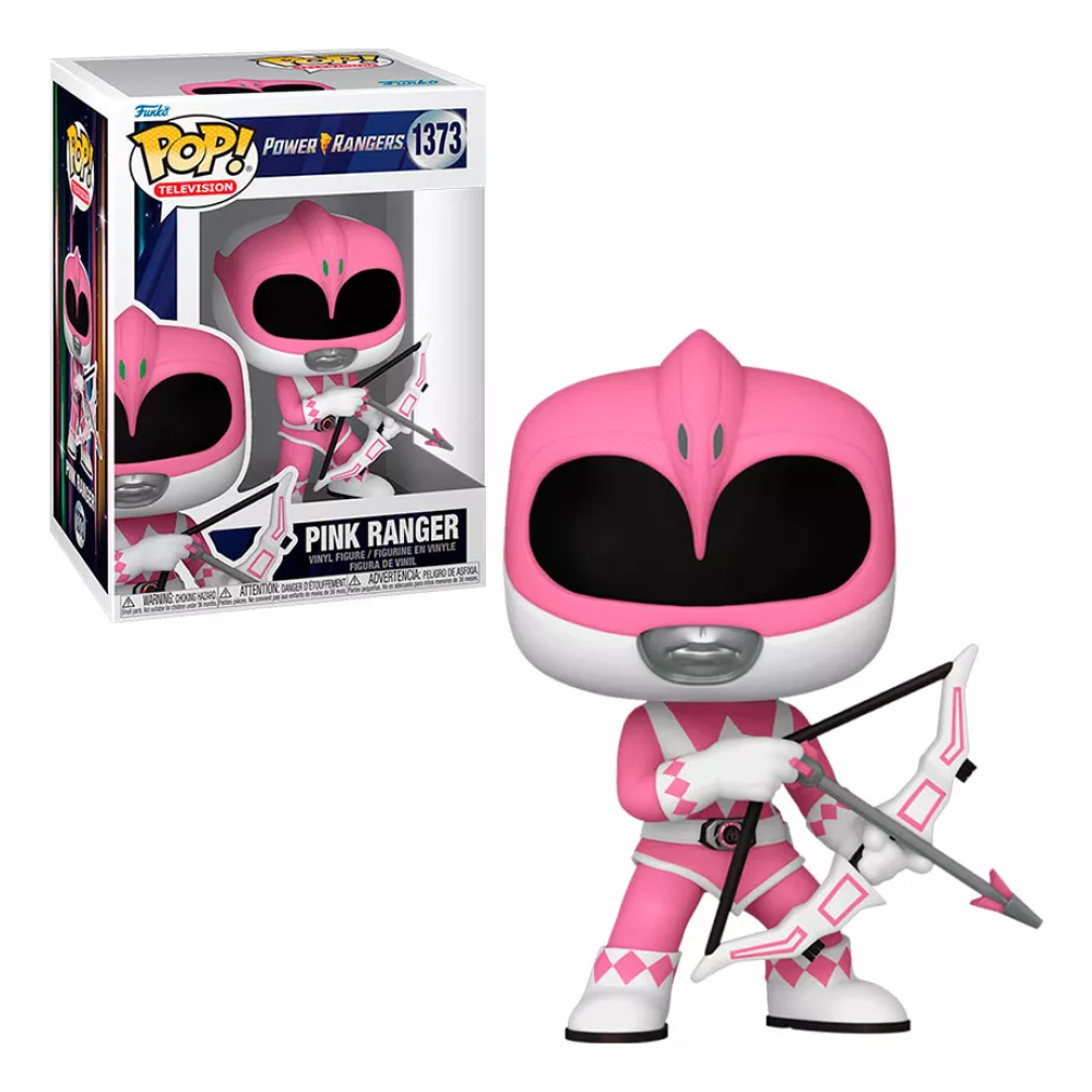 Funko Pop - Ranger Rosa #1373 - Power Rangers 30º Aniversário - Loja ...