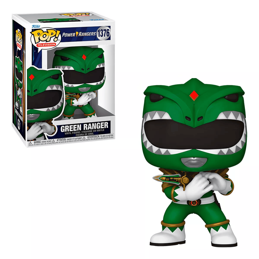 Funko Pop - Ranger Verde #1376 - Power Rangers 30º Aniversário - Loja All-Pro