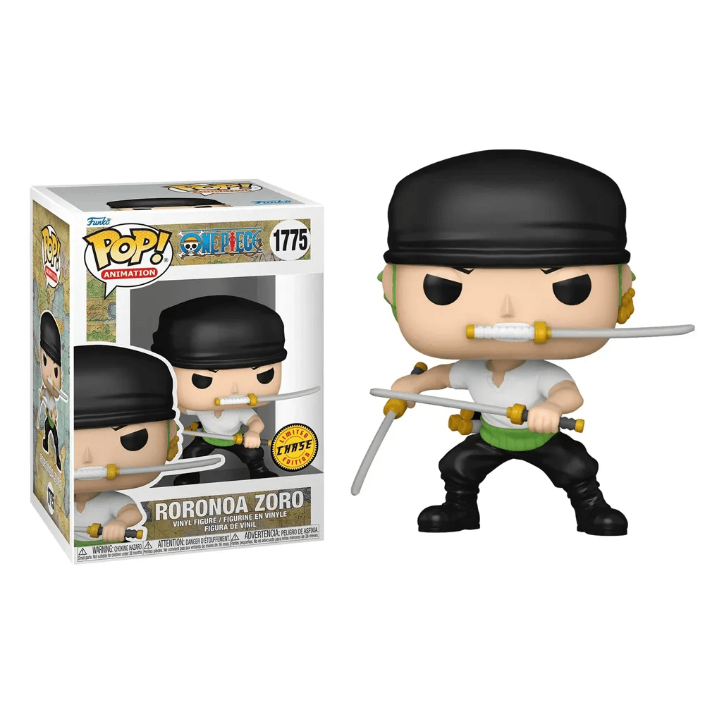 Funko Pop Roronoa Zoro Duas Espadas #1775 Limited Chase Edition One ...