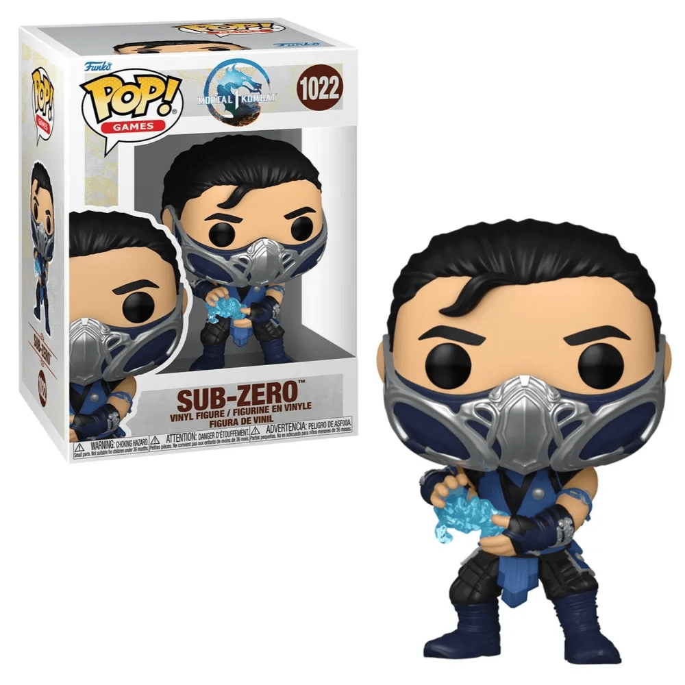 Funko Pop - Sub-Zero #1022 Mortal Kombat 1 - Loja All-Pro