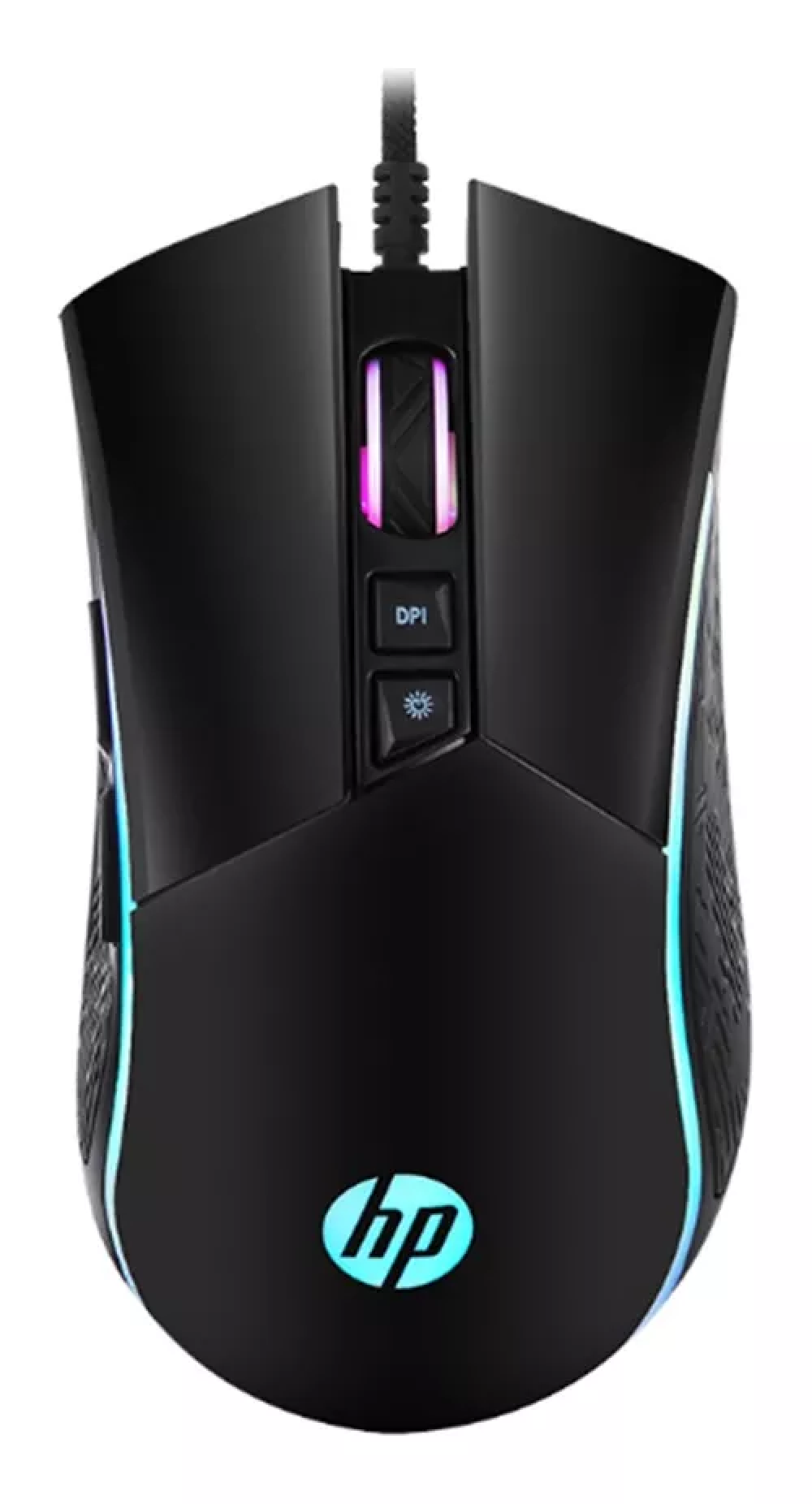 Mouse Gamer Hp M220 Rgb Preto USB com 7 Botões e 4800 Dpi - Loja All-Pro