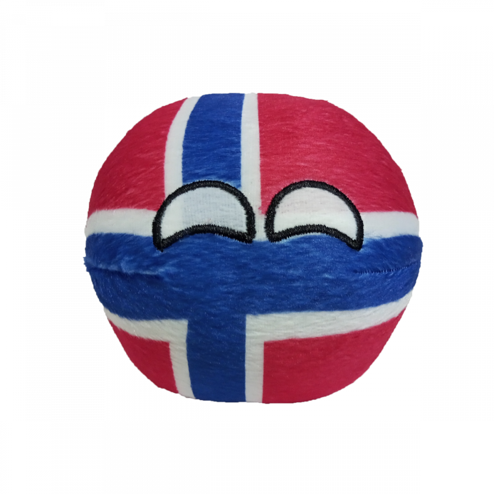 Noruegaball - Countryball - Loja Brasilball