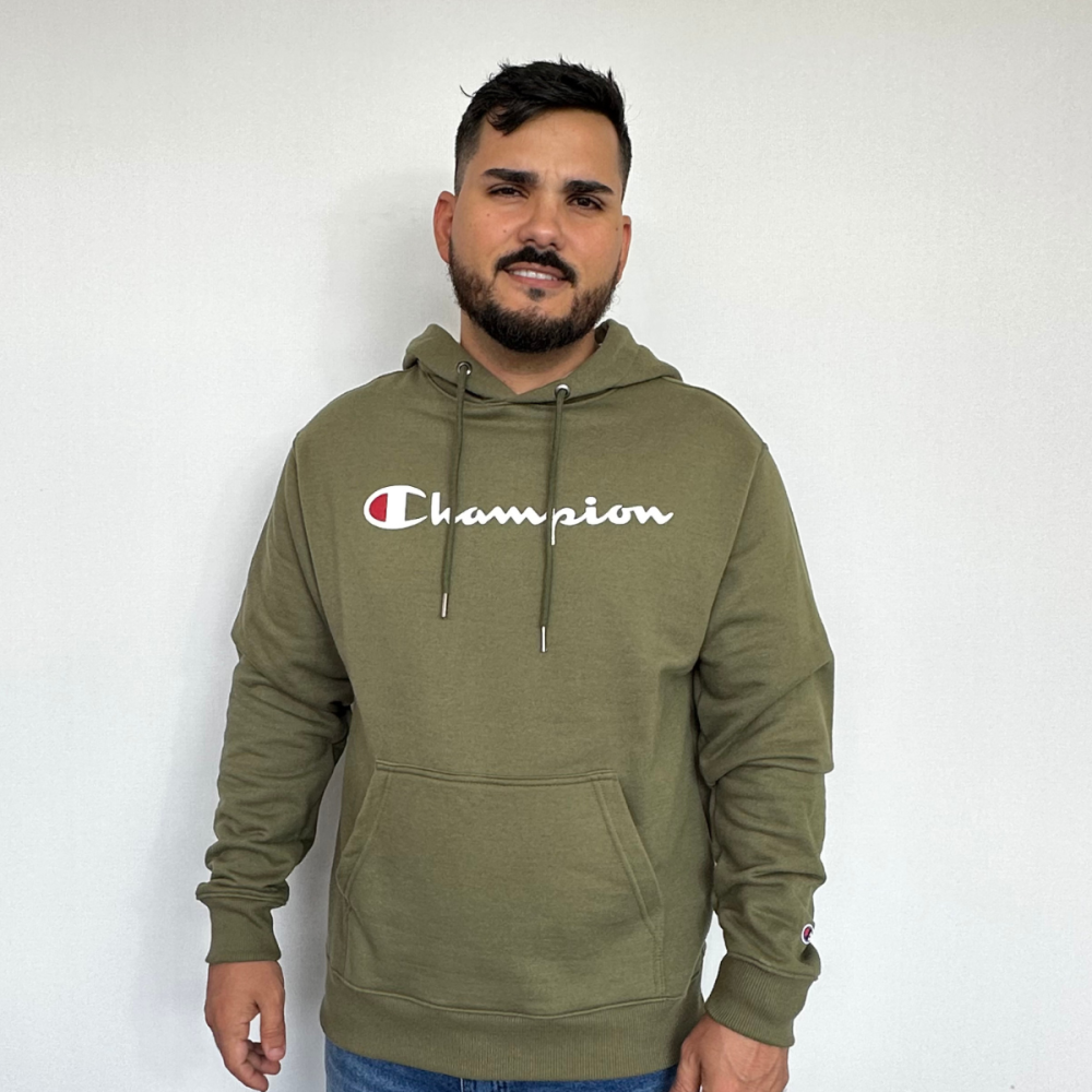 Moletom Champion Verde Militar - Conforto e Estilo Urbano - Canal ...