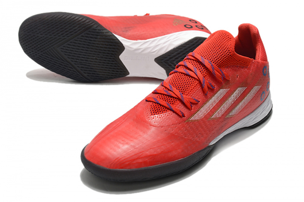 Chuteira Futsal Adidas SpeedFlow .1 - Vermelho - Loja Fanáticos