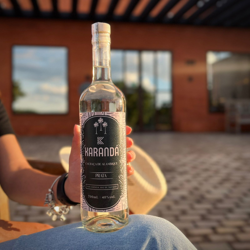 Cachaça Prata Karandá 700ml - Loja Karandá
