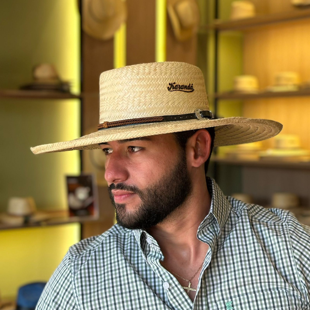 CHAPÉU C DUPLO CAMPEIRO TEXAS ABA G - Loja Karandá