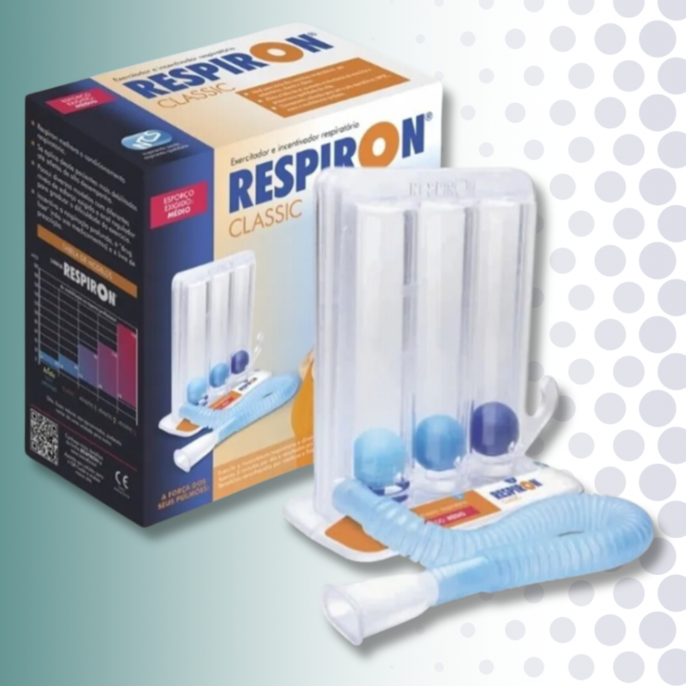 RESPIRON CLASSIC - Aparelho Exercitador Respiratório - Loja Manu Cavalaro