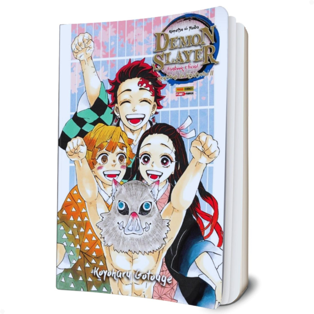 Demon Slayer, Kimetsu No Yaiba Mangá Extra Fanbook II Oficial Português ...