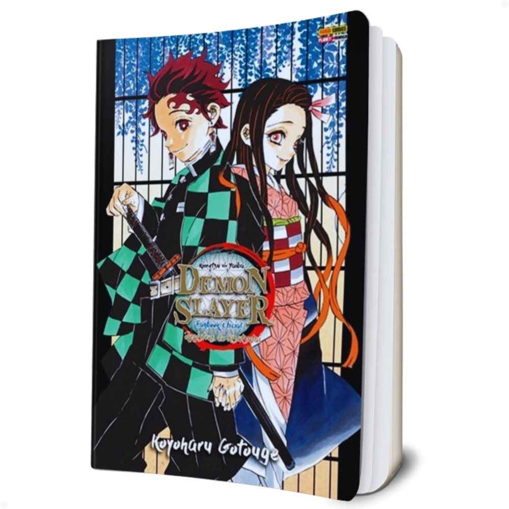 Demon Slayer, Kimetsu No Yaiba Mangá Extra Fanbook Oficial Português BR ...