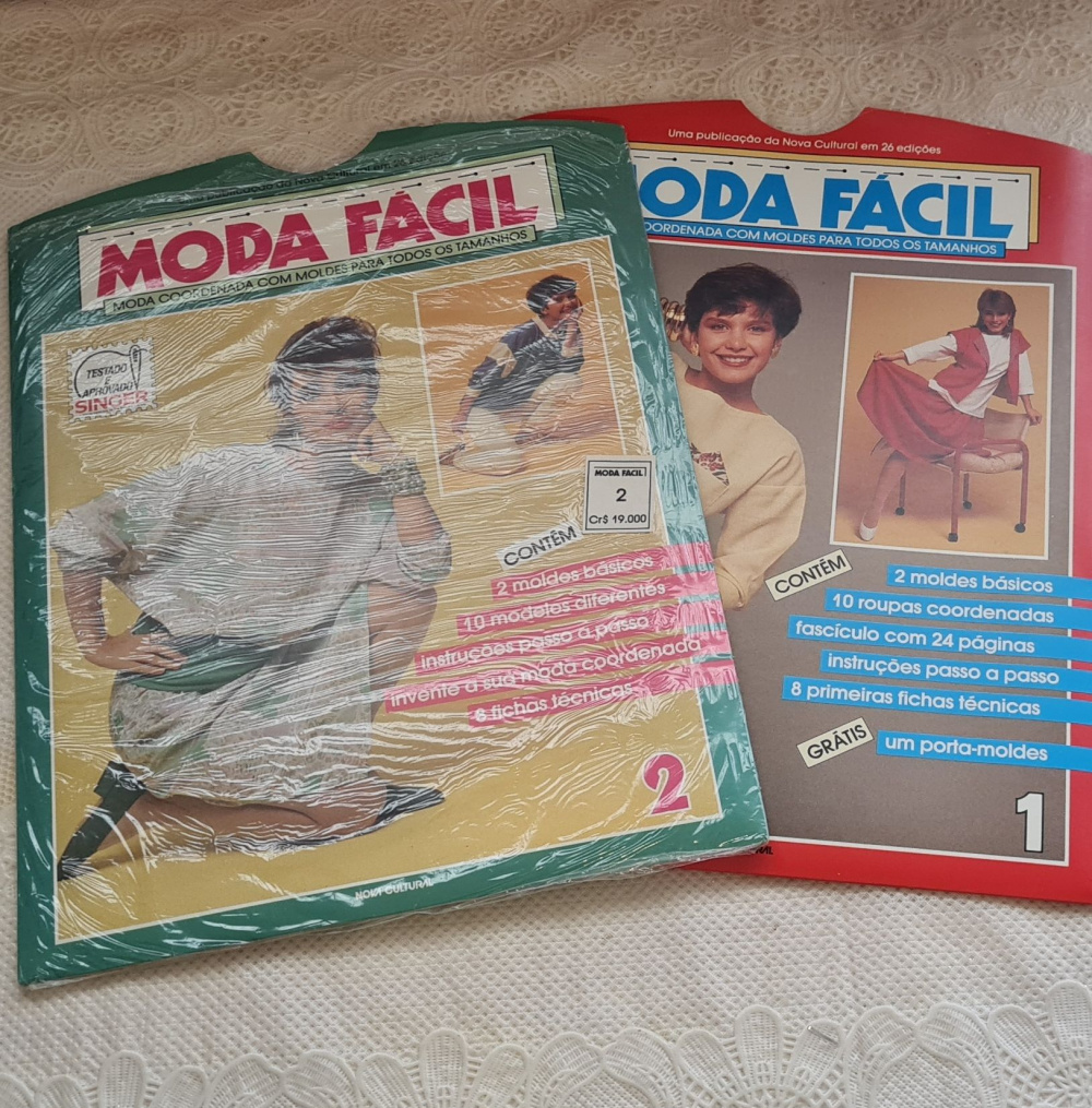 Corte & costura Moda Fácil - Nova Cultural - Loja Vintage Deco
