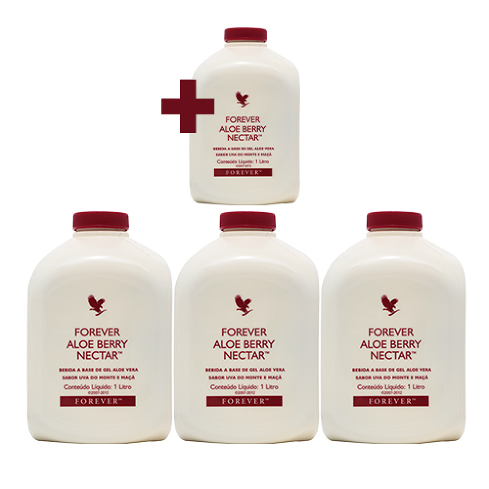 PACK 4 ALOE BERRY NECTAR - LojaForeverLiving