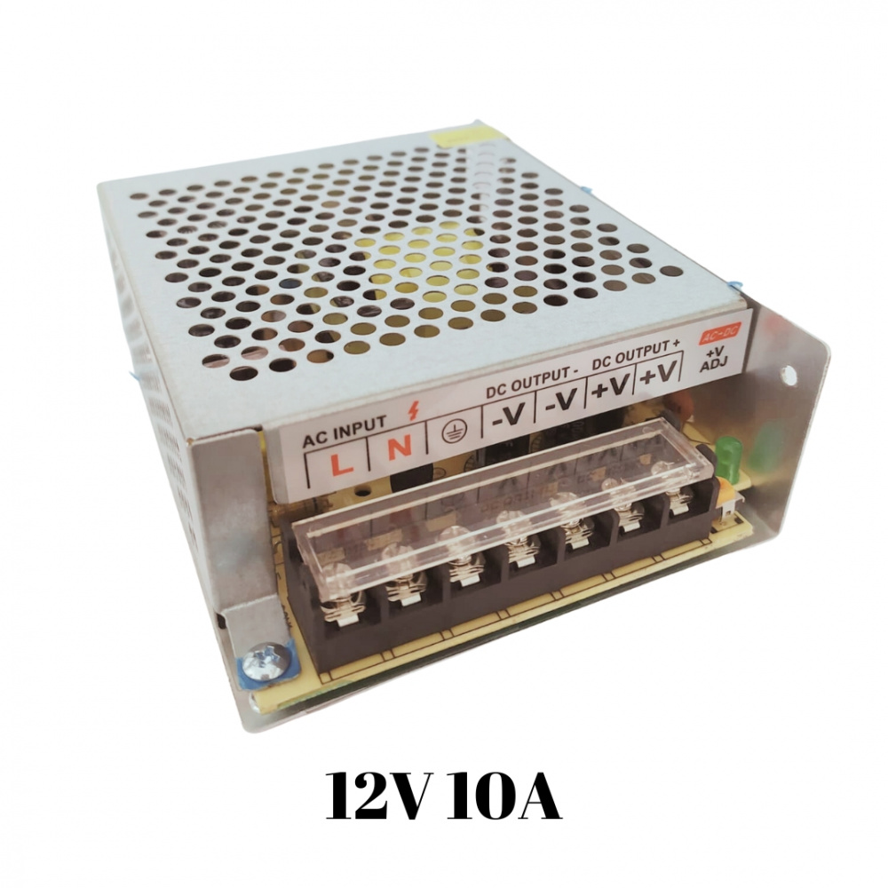 Fonte Chaveada 12v 10A Tipo Colmeia Ideal para CFTV - Lojão do Barnabé