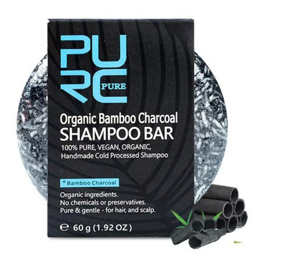 Shampoo Barra Escurecedor Grisalho Pure Hair - Ampuria