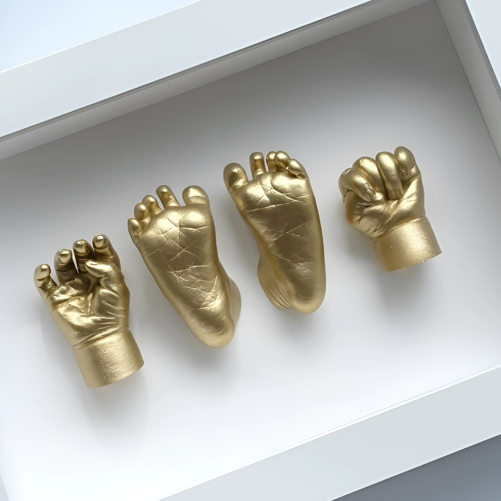4 Kits Forever Baby - Dourado (Faz 4 membros do bebê) - Forever Moments
