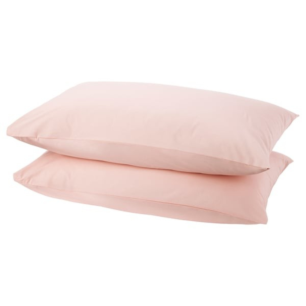 Par de Fronhas Micropercal 400 fios Rosa - Longhini Enxovais