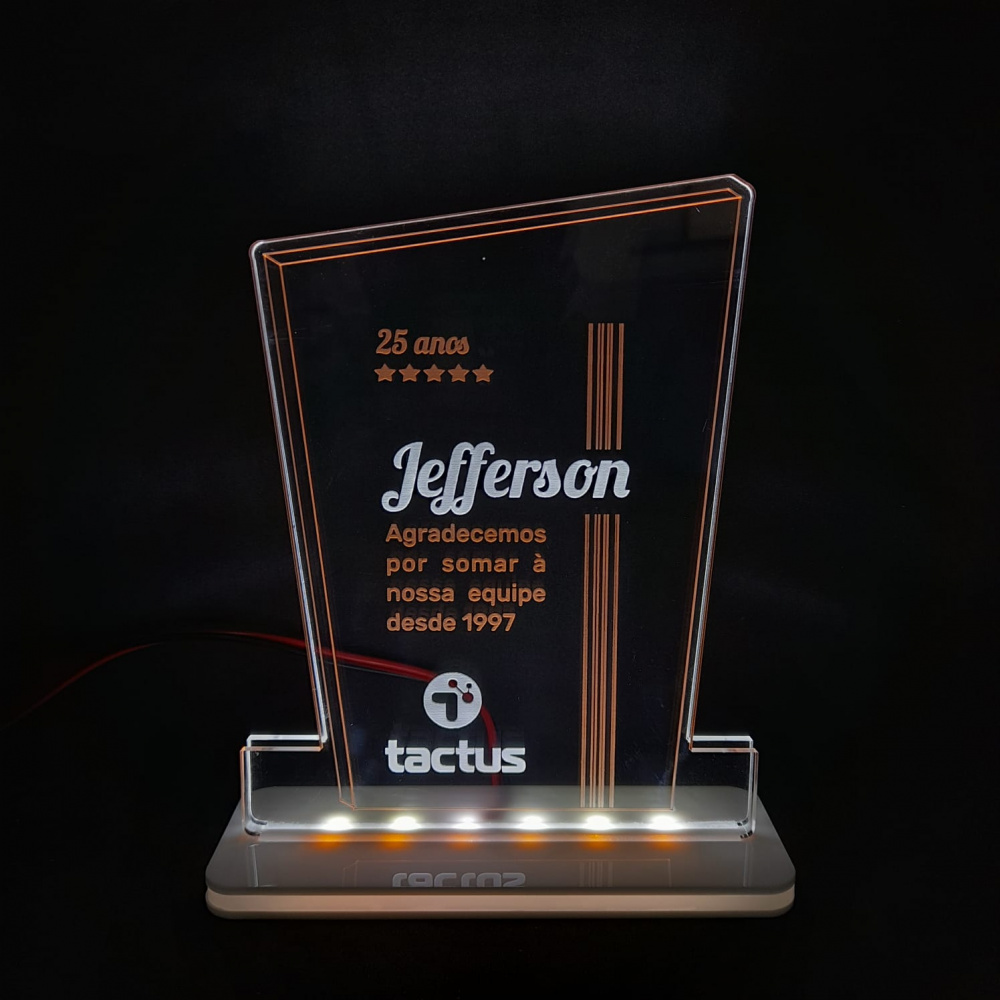 Luminária Logo de empresa - Luminarias Personalizadas