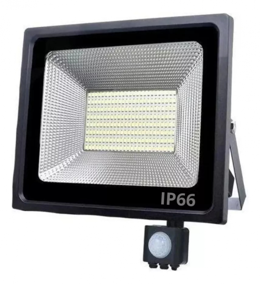 Refletor Led 4000 lumens com sensor de presença a prova d'agua IP66 ...