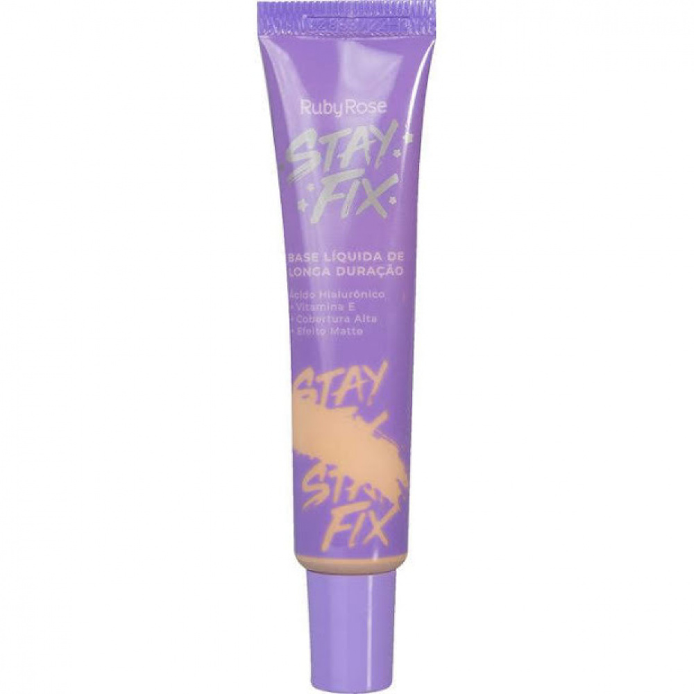 Base Líquida de Longa Duração cor MC50 Linha Stay Fix- Ruby Rose - Luna ...