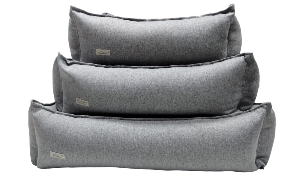 Cama Basic linho cinza - Lunalua