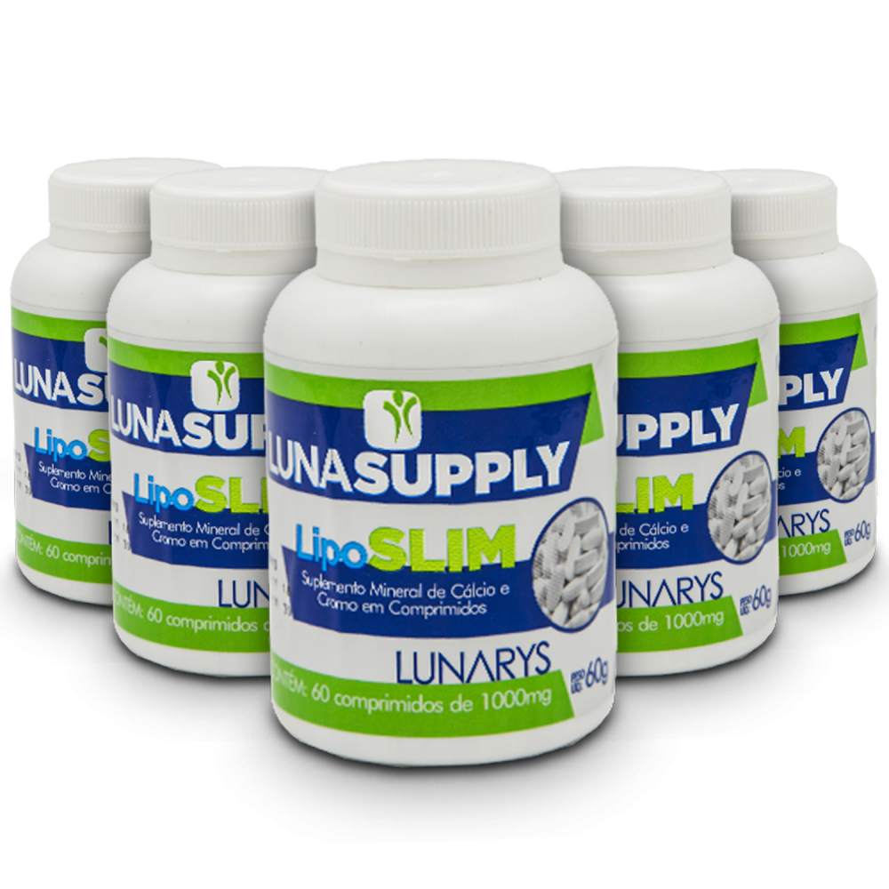 5 Potes Lipo Slim - Lunarys