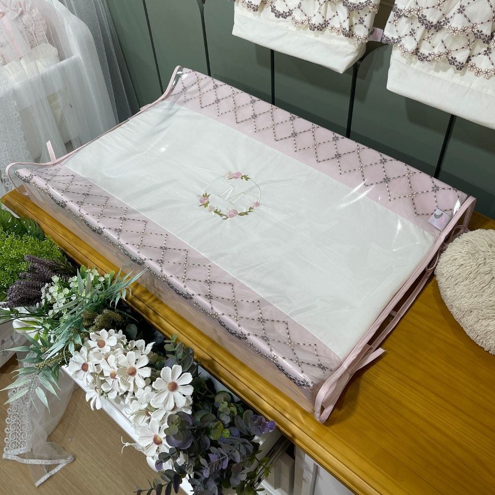 Trocador Personalizado Anatômico Luma Baby 200 Fios 4503 - Lunenê Baby