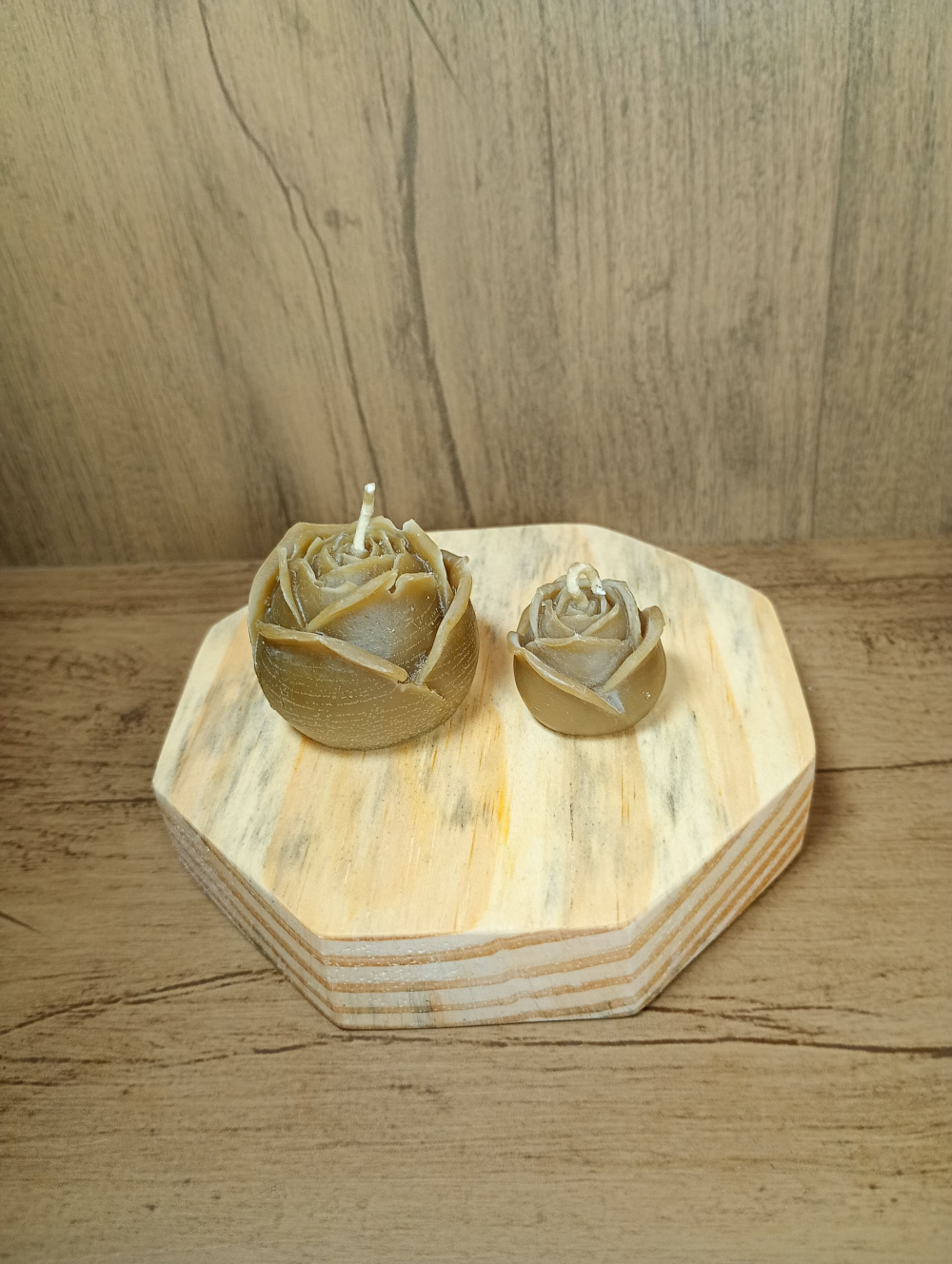Kit Vela Formato de Rosa - Lux Mundi Ateliê