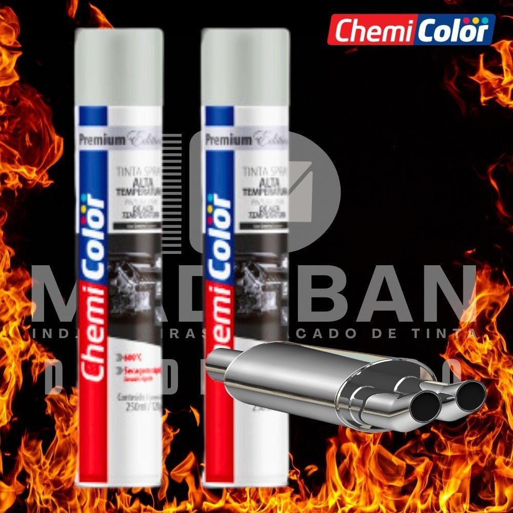 Tinta Spray Chemi/Paint Color 250Ml Alto Poder De Cobertura E Rendimento - Madeban Atacado de ...