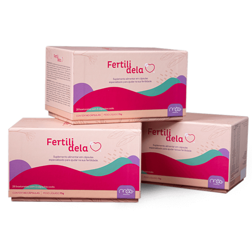 Fertilidela (3 unidades) - Mãe Vitaminas