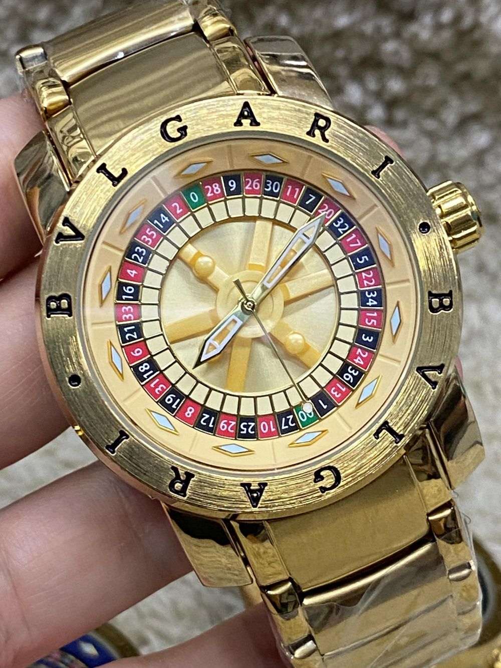 Relógio Bvlgari Cassino Roleta Luxo, Exclusividade e Estilo em um Só ...