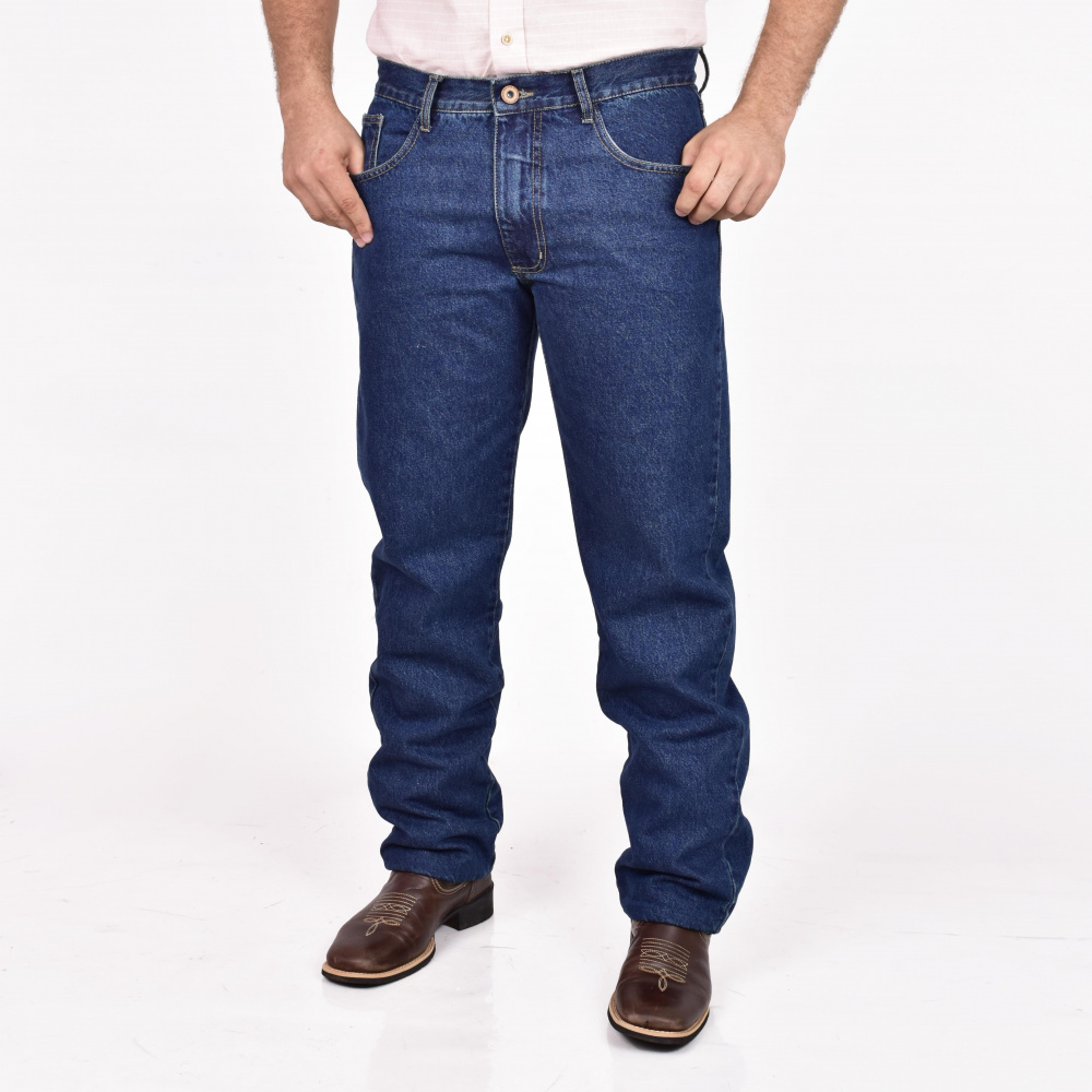 Calça Jeans Masculina Country Azul Escuro 1082-4 - Magazine Rezende