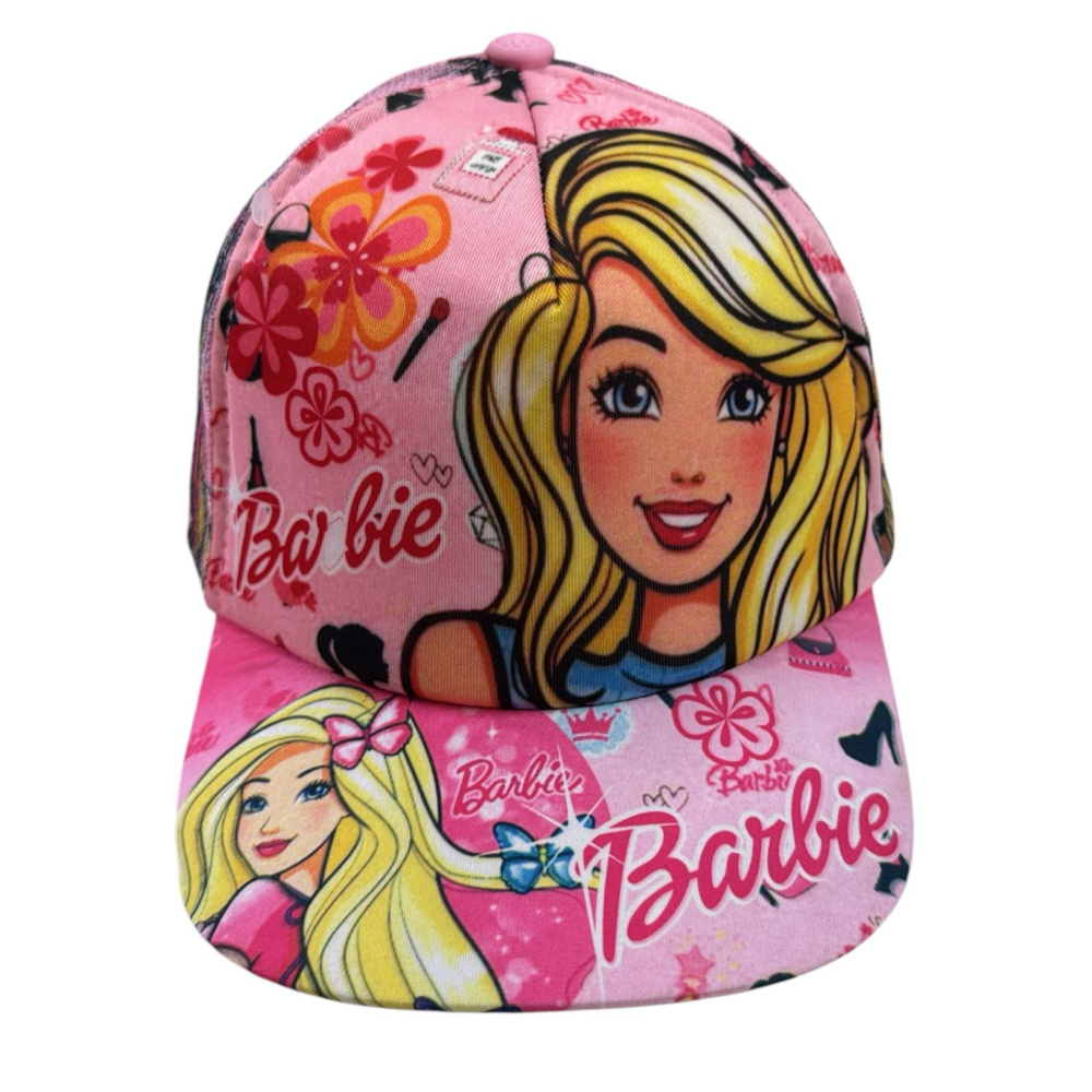 Boné Infantil Tema Barbie Rosa - Magia Kids