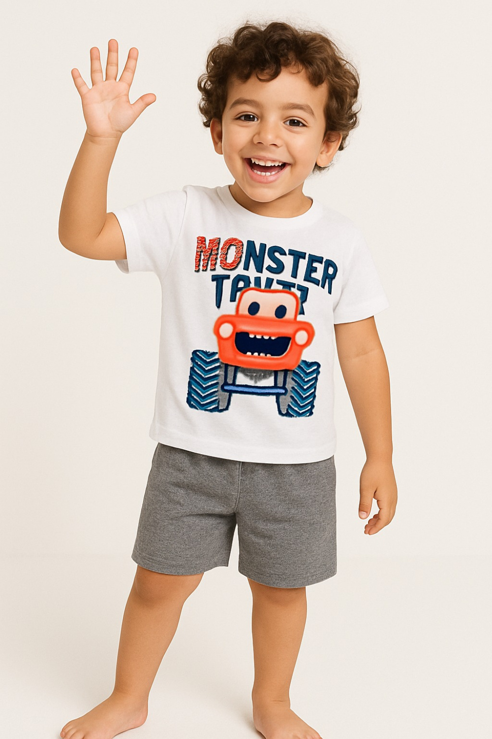 Conjunto Infantil Monstro Car - Magia Kids