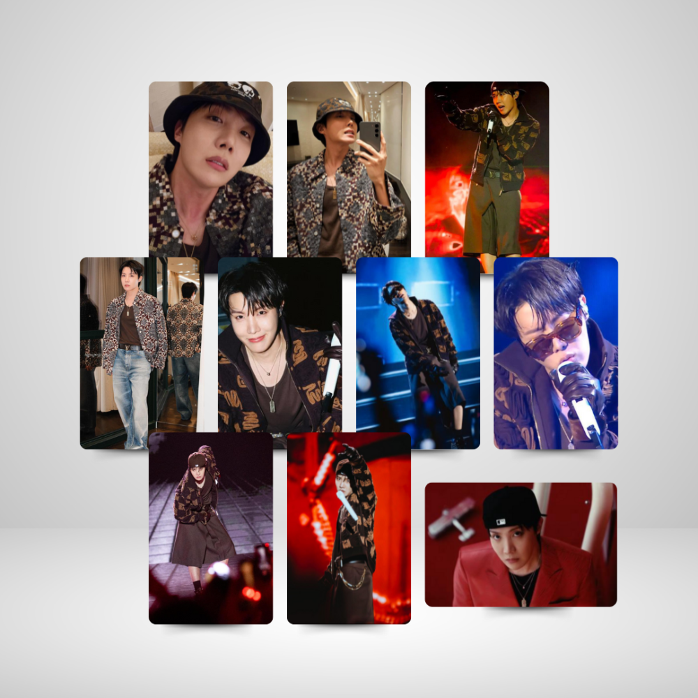 J-hope Paris Photocard set 10 un BTS - Magic Drama Shop