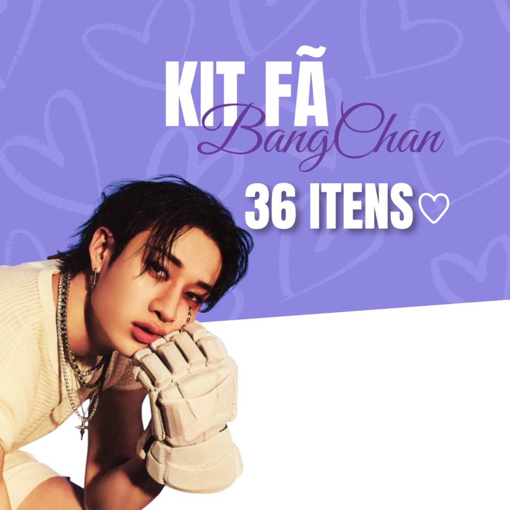 KIT FÃ BANG CHAN STRAY KIDS - 36 ITENS EXCLUSIVOS - Magic Drama Shop