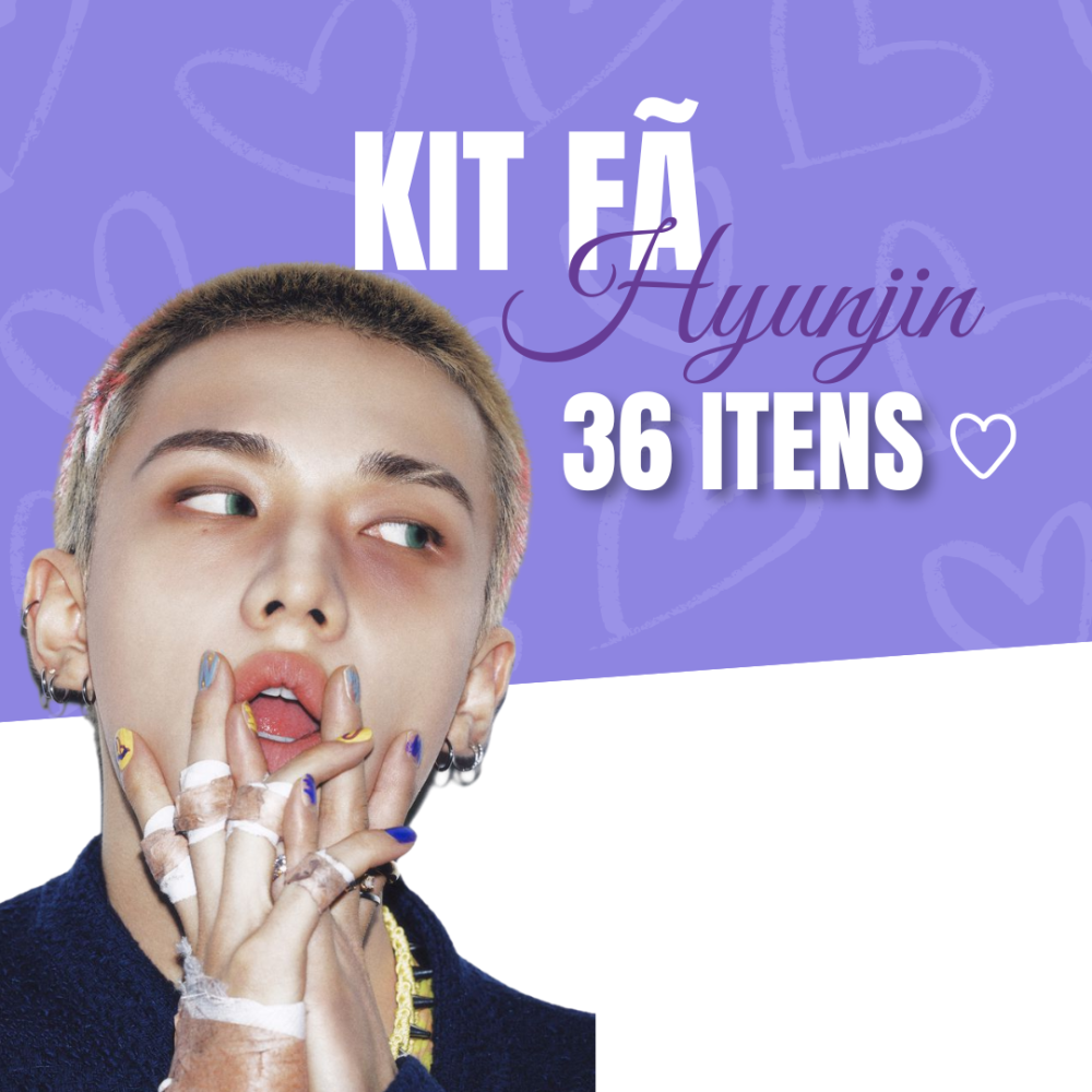 KIT FÃ HYUNJIN STRAY KIDS - 36 ITENS EXCLUSIVOS - Magic Drama Shop